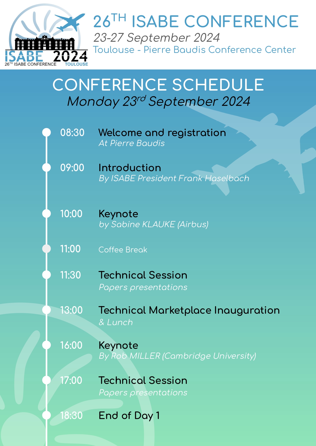 ISABE 2024 Agenda - ISABE