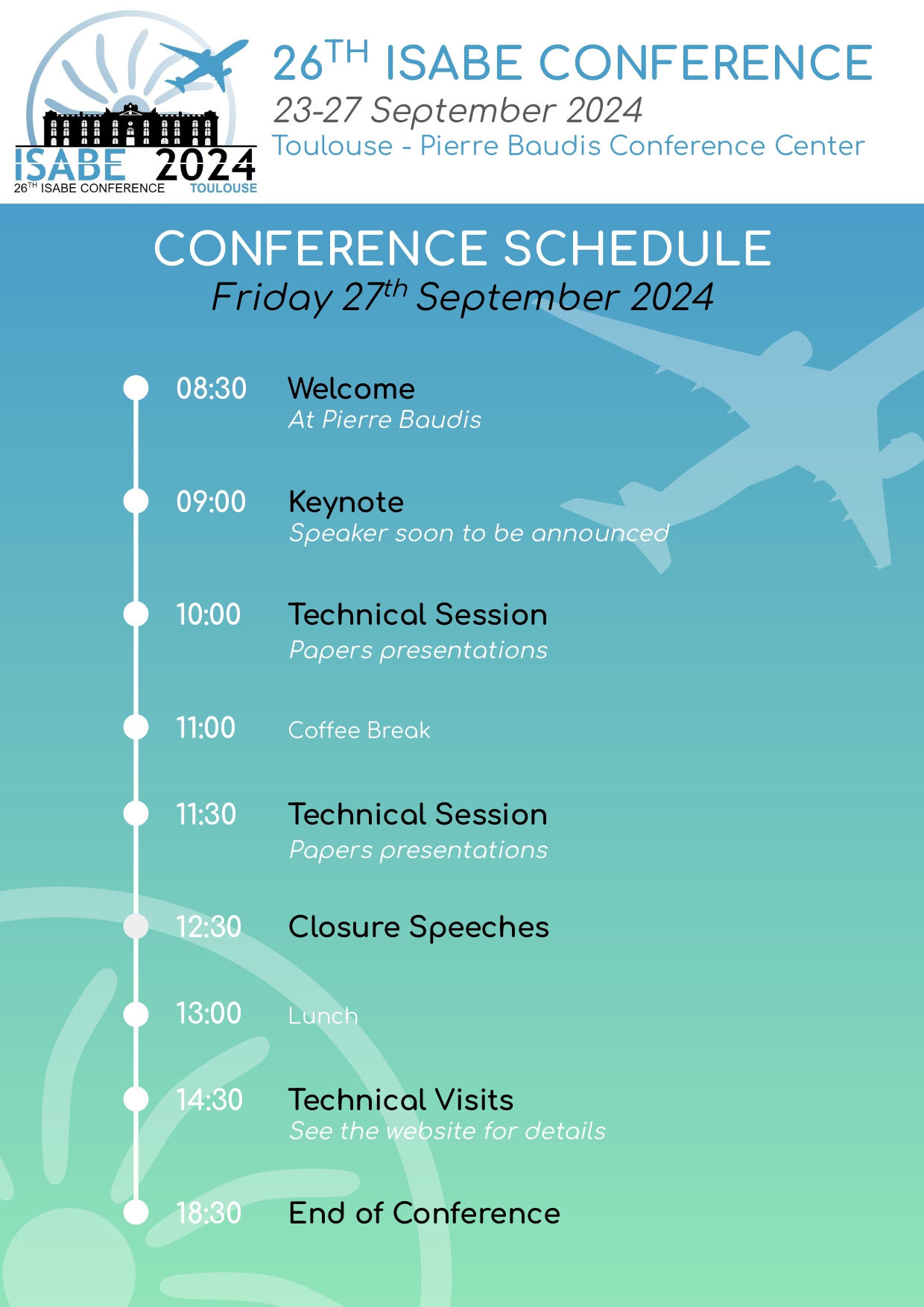 ISABE 2024 Agenda - ISABE