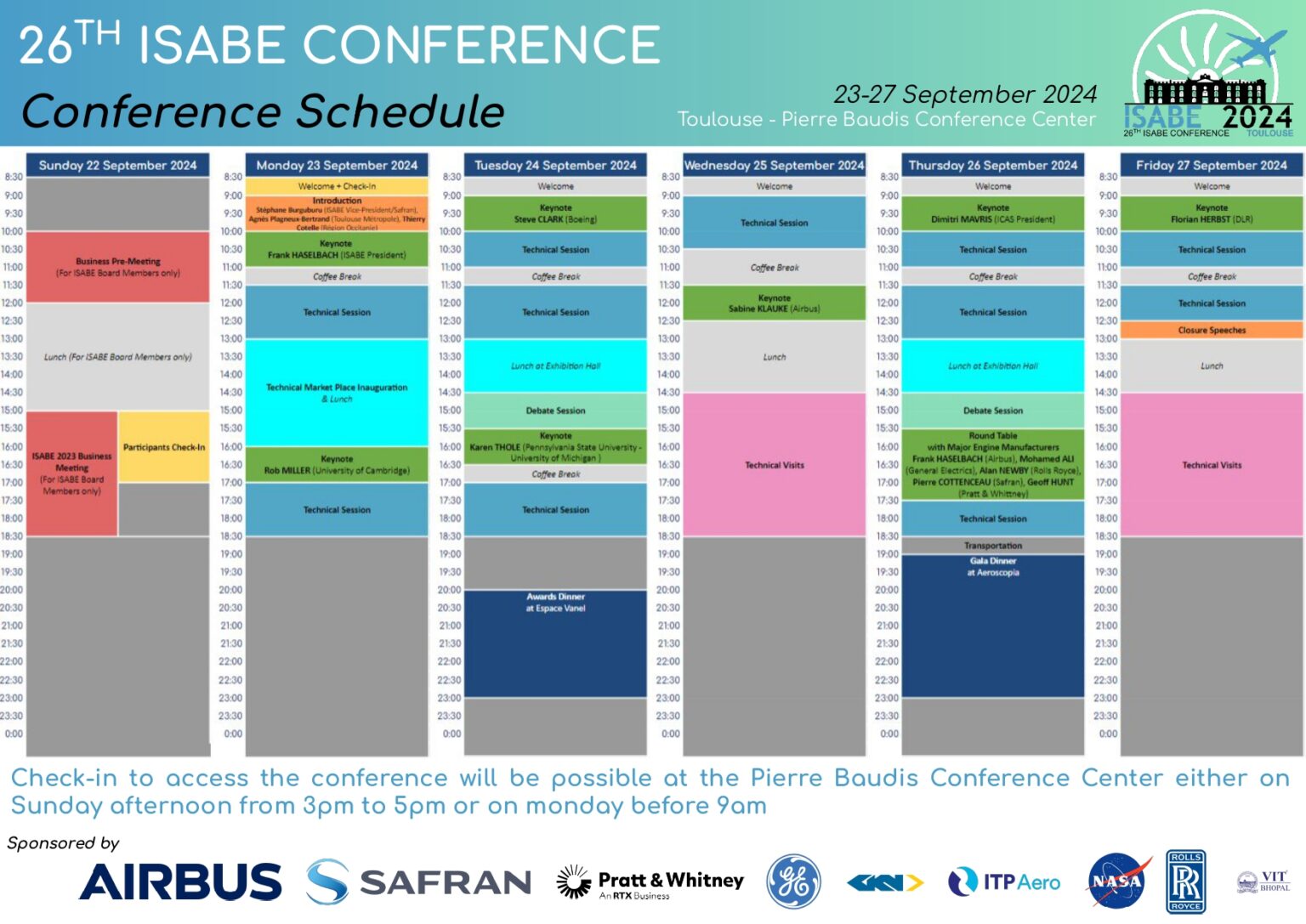 ISABE 2024 Agenda - ISABE