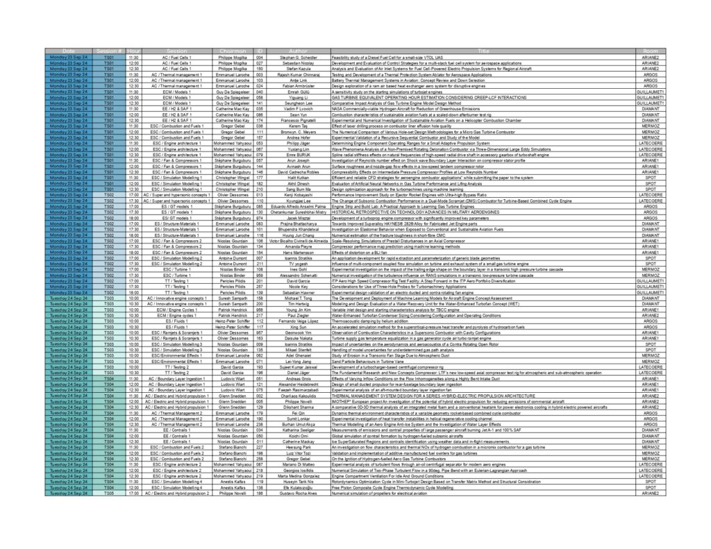 ISABE 2024 Agenda - ISABE